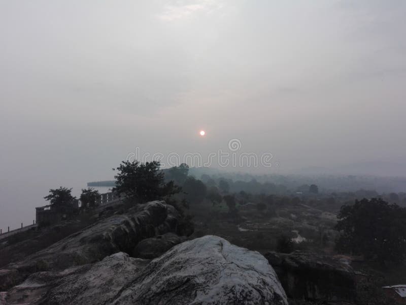 Sun rises in the east stock photo. Image of water, east - 173183448