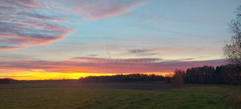 Sun rises morning 159 stock image. Image of rises, mornig - 264540231