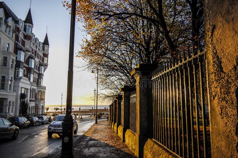 Morning on Street of Douglas, Isle of Man Editorial Image - Image of ...