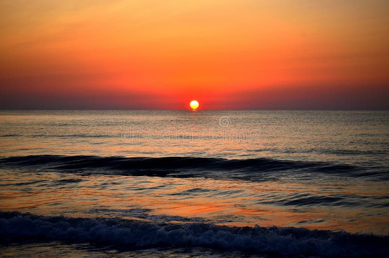 The sun rises stock image. Image of feeling, life, foamy - 113923425