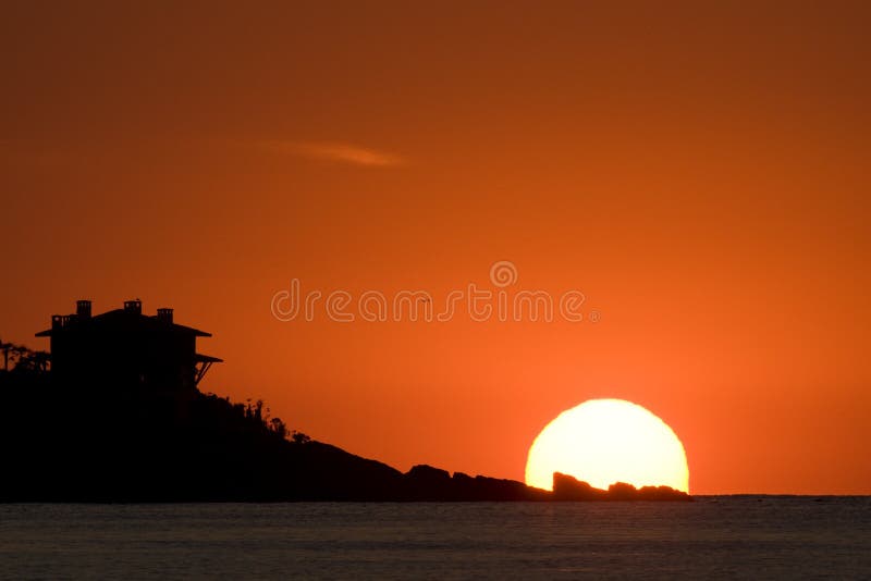 Sun rising stock photo. Image of sunrise, evening, warm - 5919712