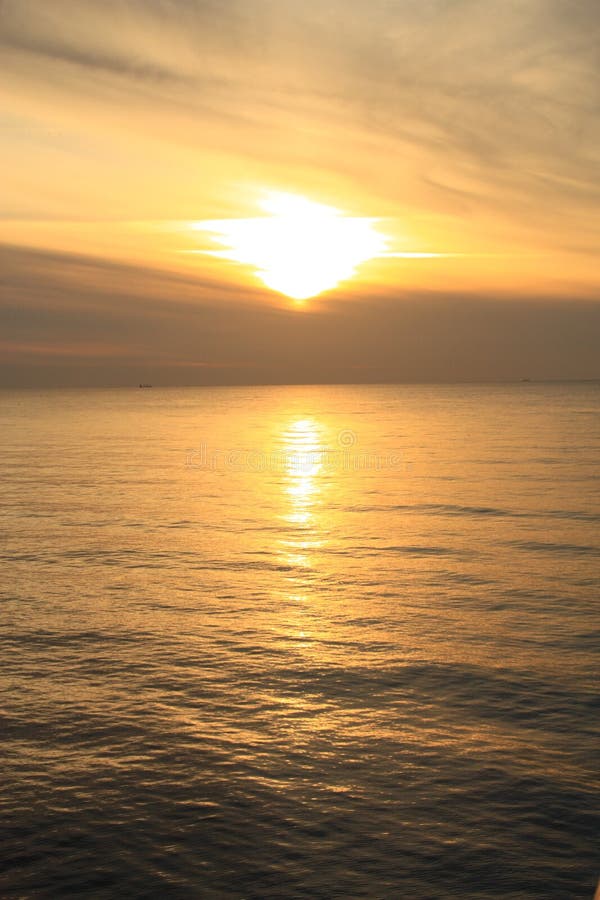 Sun rising stock image. Image of blue, sunset, coast, destination - 9836609