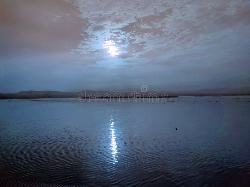 The Sun is Rising in the East. Stock Photo - Image of body, nature ...