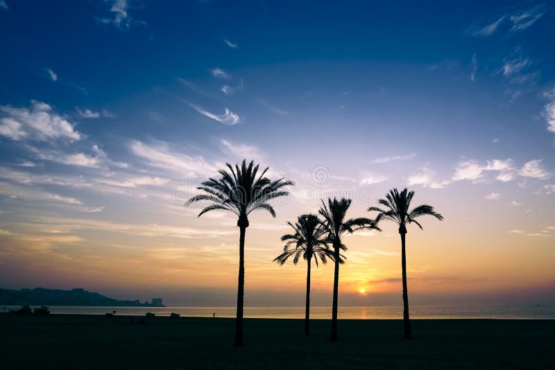 The Sun Rising Over the Horizon Stock Photo - Image of background ...