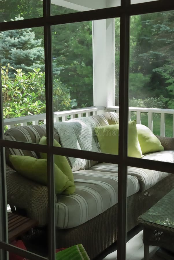 Sun-room stock photo. Image of porch, seating, daylight - 7039242
