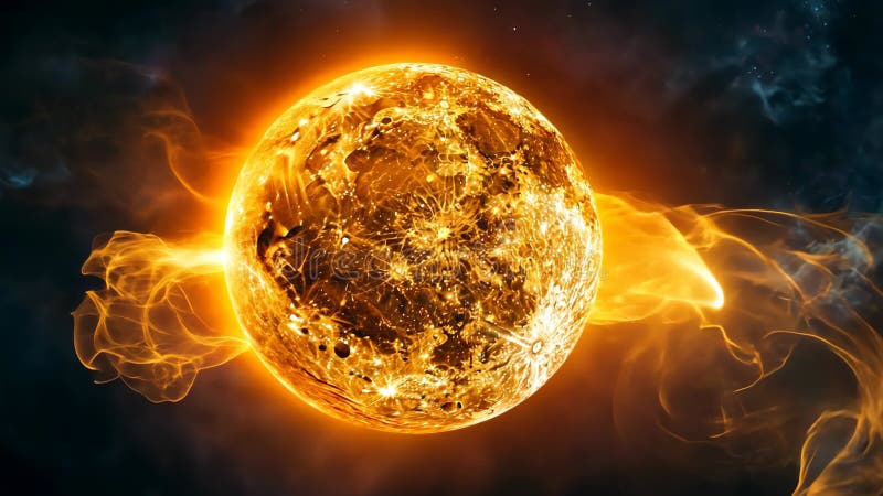 The Sun S Fiery Surface Explodes with Energy during the Solar Flare ...
