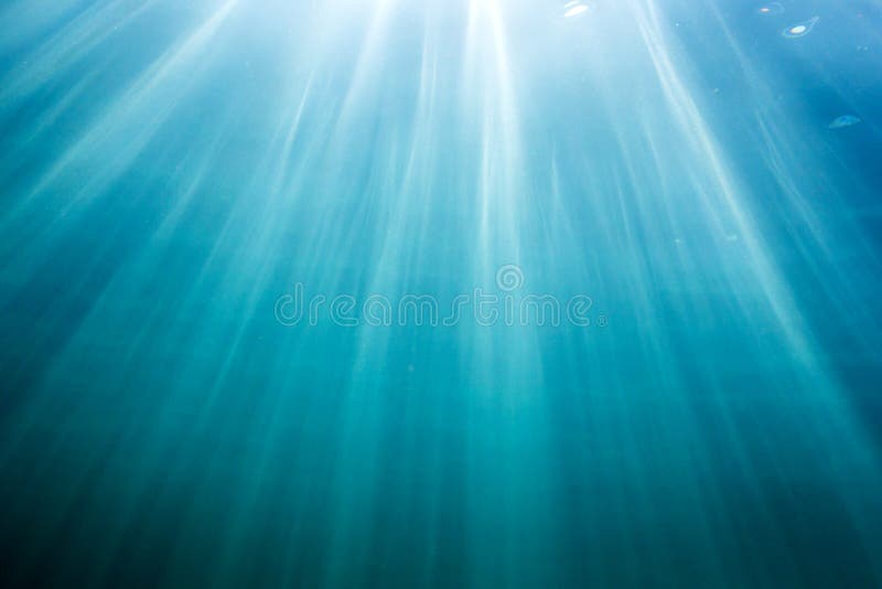 The sun s rays underwater stock image. Image of beautiful - 51083147