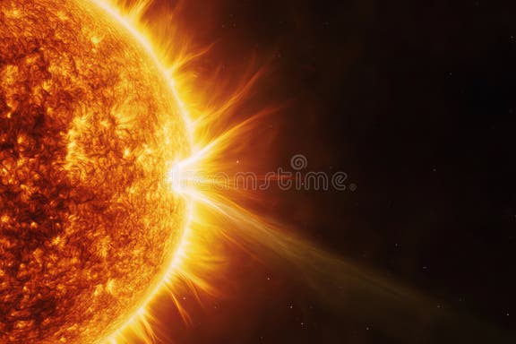 The Sun S Surface is Experiencing a Violent Eruption of Intense Solar ...