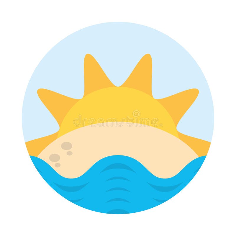 Retro Grunge Palms Icon Isolated on White Stock Illustration ...