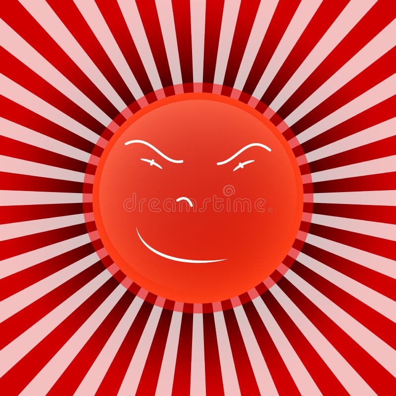 Sun stock vector. Illustration of sunlight, funny, cute - 33264007