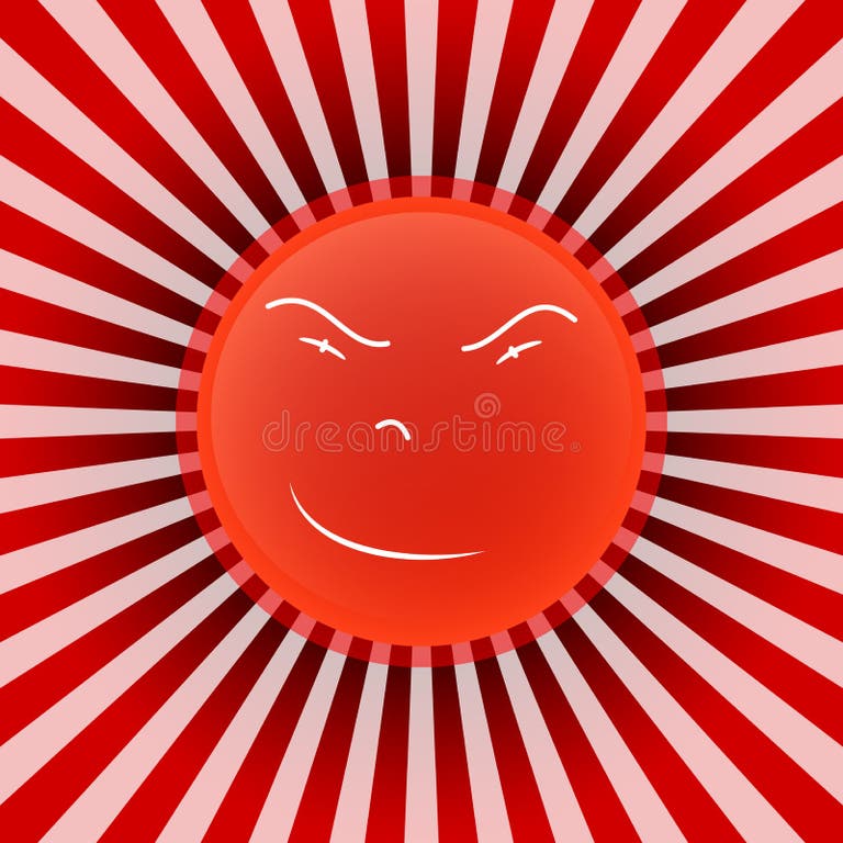 Sun stock vector. Illustration of sunlight, funny, cute - 33264007