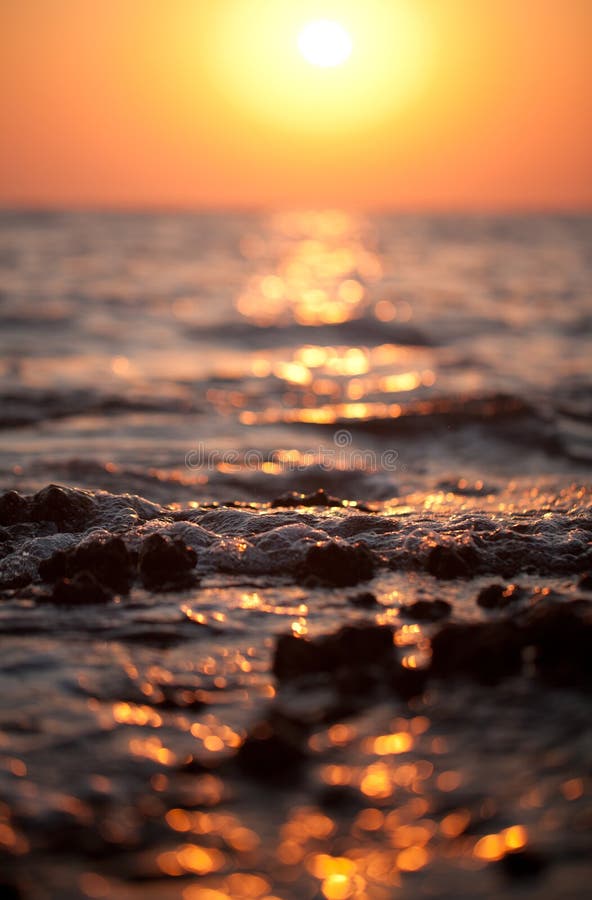 Sun and sea stock photo. Image of line, scenery, brightly - 20244784