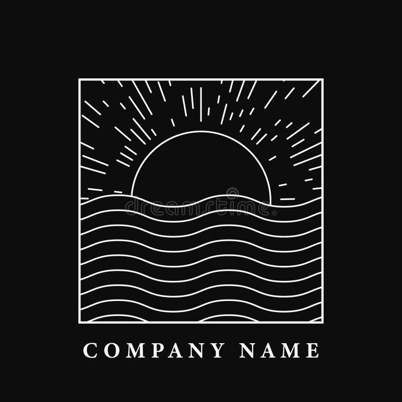 Simple Sun Logo Black White Stock Illustrations – 7,992 Simple Sun Logo ...