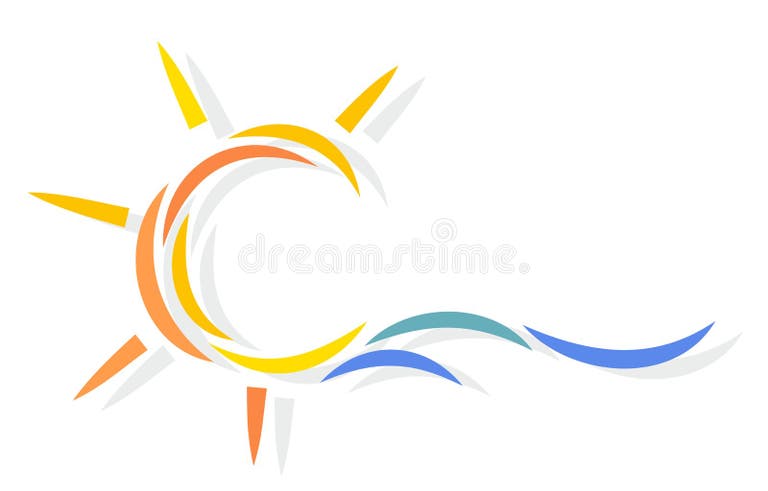 Sun Sea Symbol Stock Illustrations – 104,643 Sun Sea Symbol Stock ...