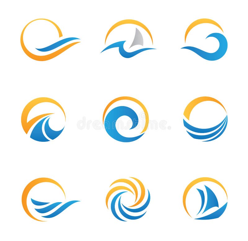 Sun Sea Symbol Stock Illustrations – 104,643 Sun Sea Symbol Stock ...