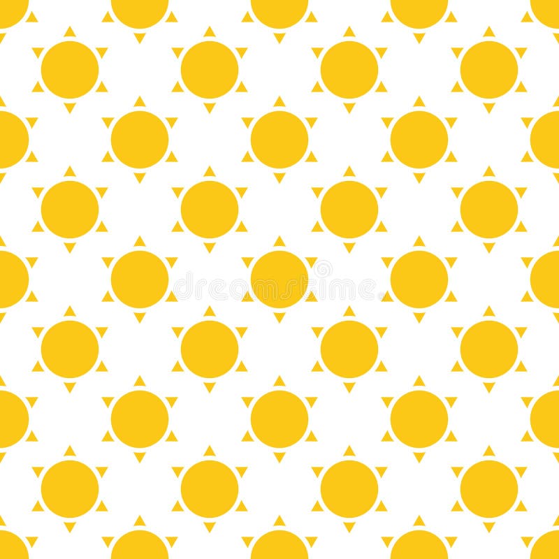 Sun Seamlessly Repeatable Pattern, Backdrop, Background Stock Vector ...