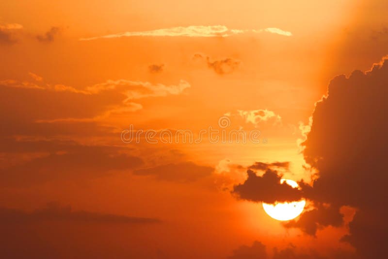 Ruby Sunset Over Ocean ~ Sun Beams Stock Image - Image of coast, fall ...