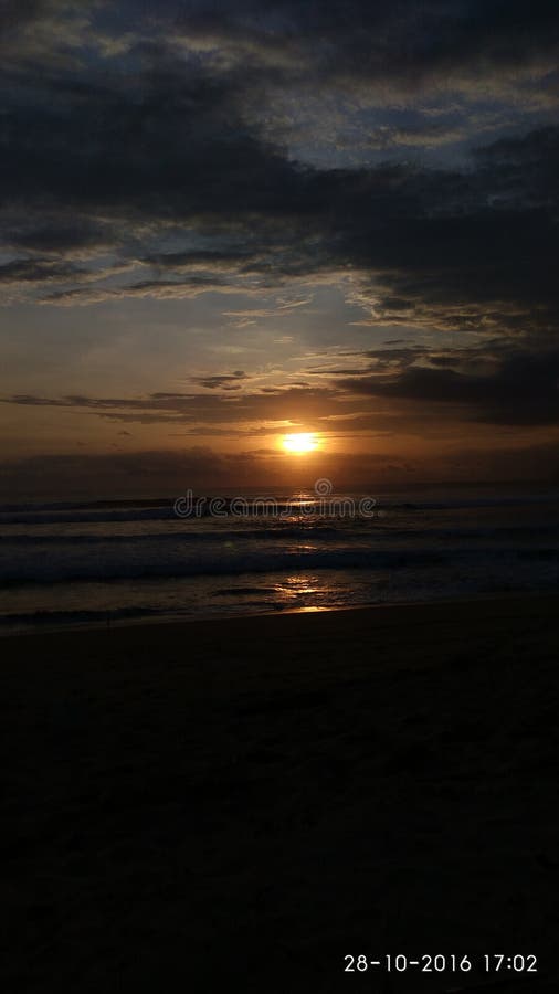 Sun set stock image. Image of evening, morning, java - 80229391
