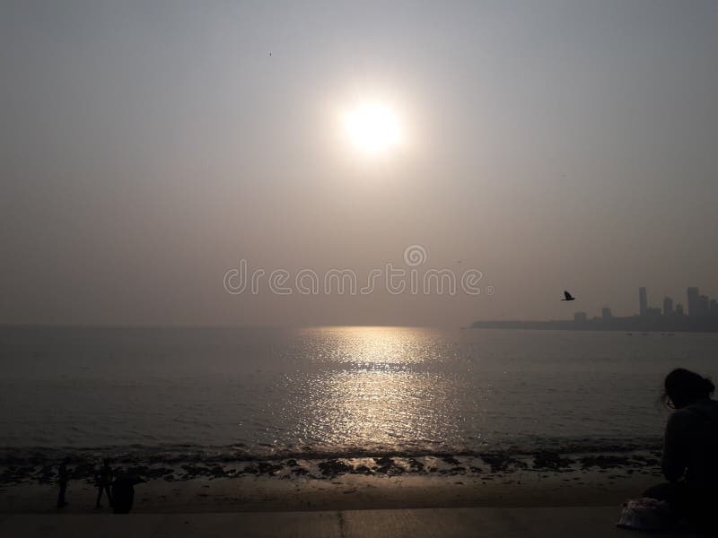 Sun Set India Say Good Evening Stock Image - Image of farmhouse, house ...