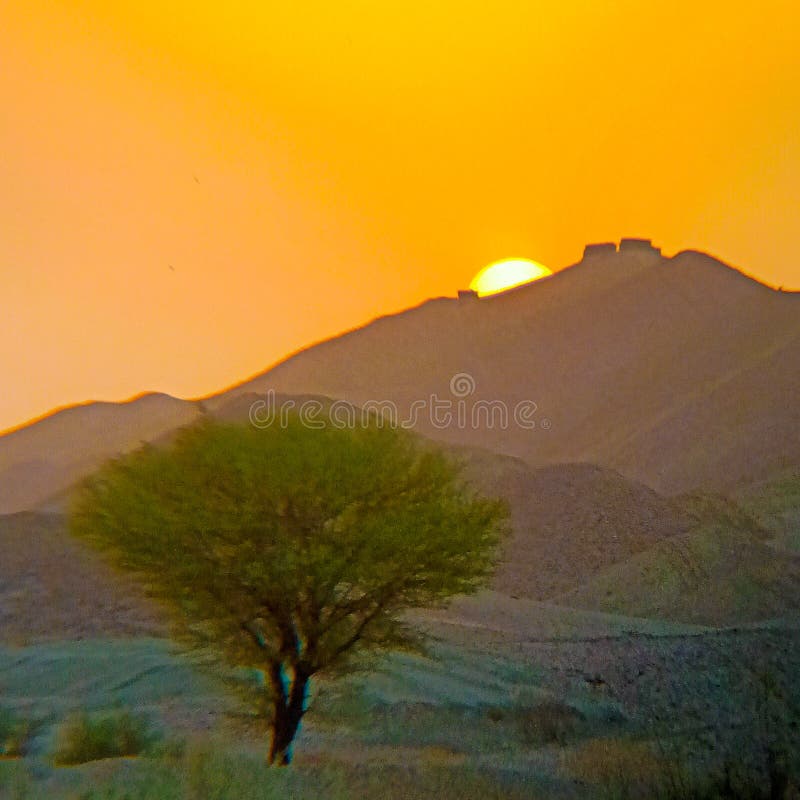 Sun Set Time Outside of Town Stock Image - Image of town, time: 230819595