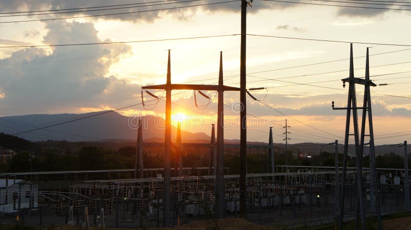 Powerhouse stock image. Image of powerhouses, sunrise - 105415231