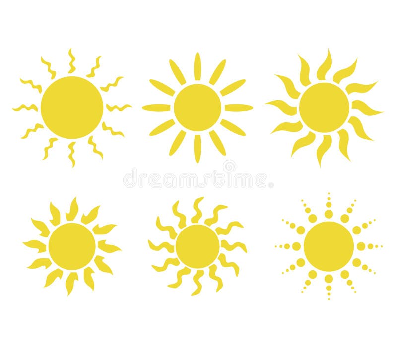 Sun sets illustrated stock illustration. Illustration of abstract ...