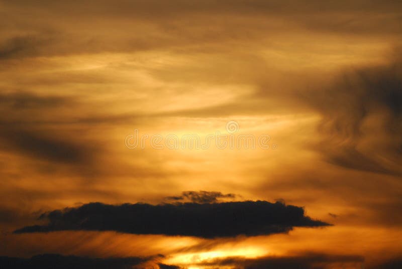 Glorious Sunset stock photo. Image of clouds, sundown - 99779878
