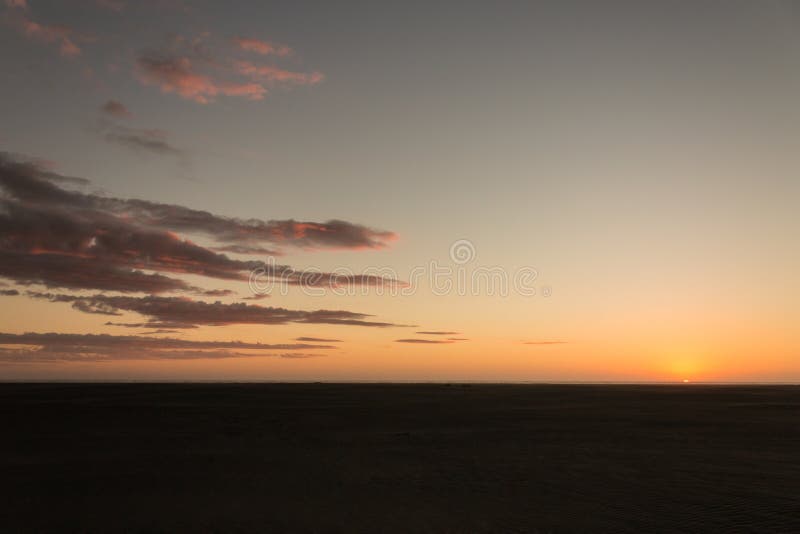 Sun setting down stock photo. Image of horizon, sunset - 50069430