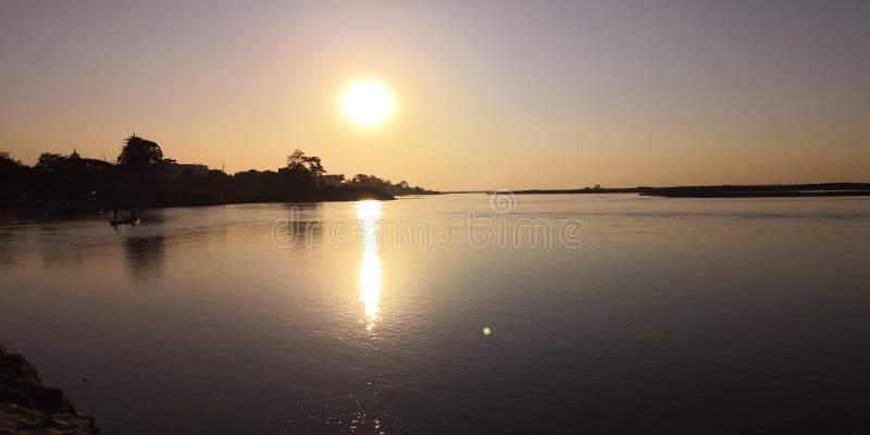Sun is setting stock image. Image of setting, wider - 171174301