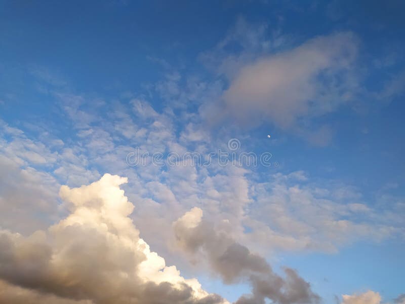 Beautiful Sunset at the Sea, Amazing Colors, Light Beam Shining Stock ...
