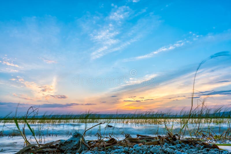 Beautiful Hawassa lake stock image. Image of africa, water - 76172195