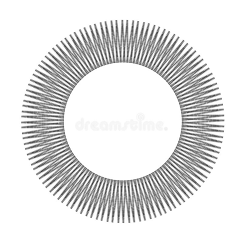 Sun Shaped Round Frame with Rays Isolated Vector Drawing Stock Vector ...