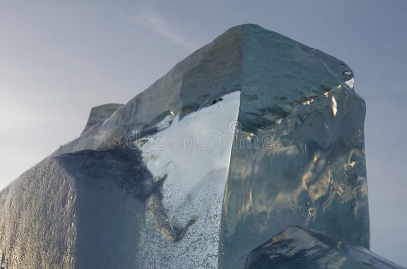 Blocks of ice in sunlight stock photo. Image of glacier - 145740306