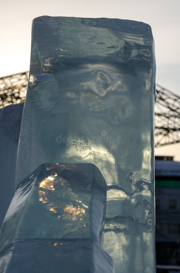 Blocks of ice in sunlight stock photo. Image of mountains - 145740350