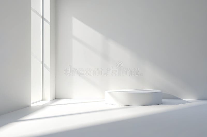 The Sun Shines through Windows, Casting Shadows on the Floor Stock ...