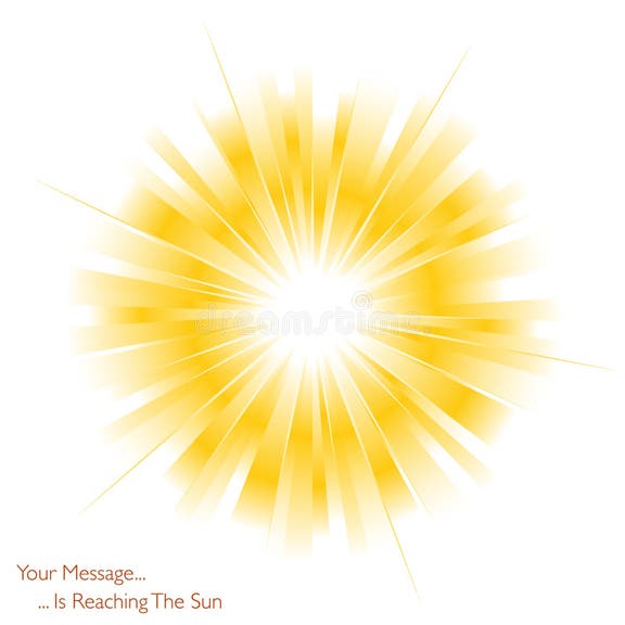 Sun is shining stock vector. Illustration of energy, summer - 11566828