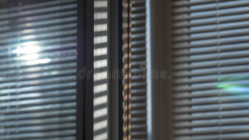 The Sun is Shining through the Blinds Stock Image - Image of blind ...