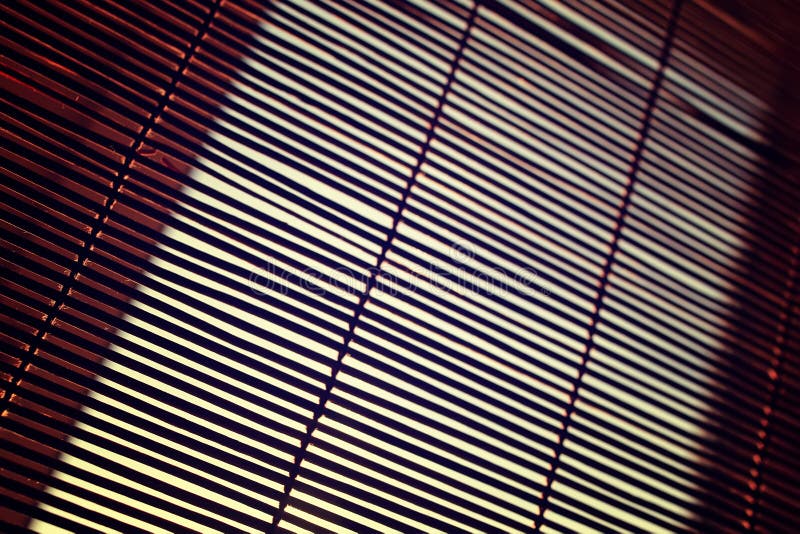 Sun Shining through the Blinds Stock Photo - Image of curtain, blinds ...