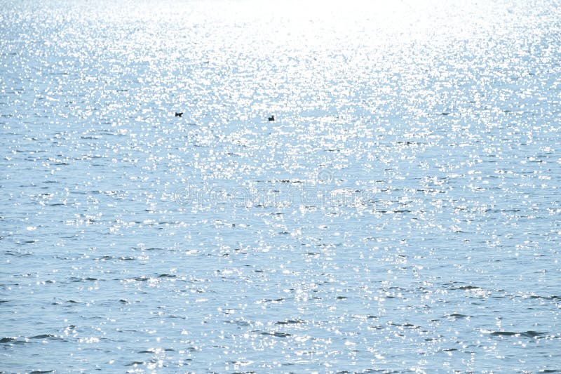 The Sun is Shining Brightly in the Sea Stock Image - Image of ...