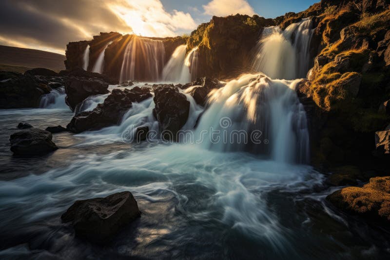 Gljufrabui Cascade Stock Illustrations – 9 Gljufrabui Cascade Stock ...