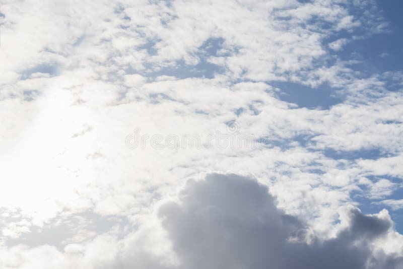 Sun shining in the sky stock image. Image of shine, clear - 107756105