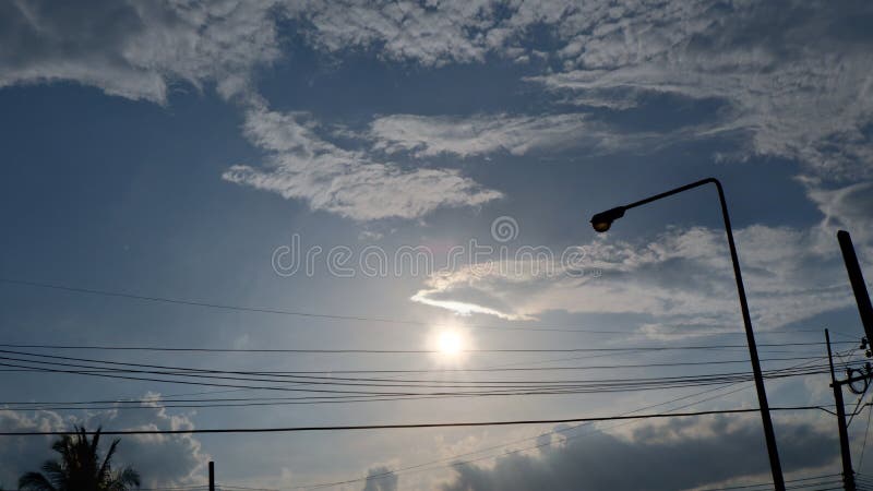 Sun stock image. Image of nature, noon, blue - 185717067