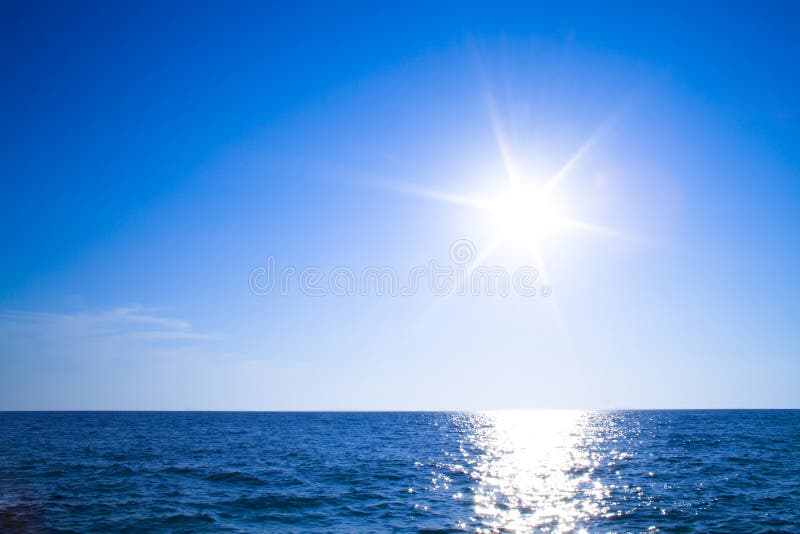 Sun, Sky And Ocean Royalty Free Stock Image - Image: 2944006