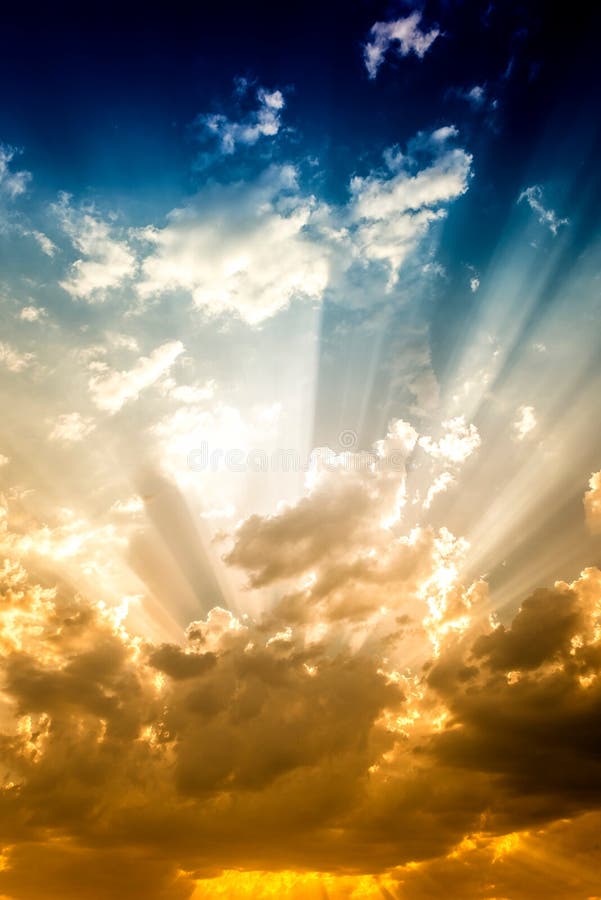 Sun an sky stock photo. Image of cloudscape, glitter - 97909666