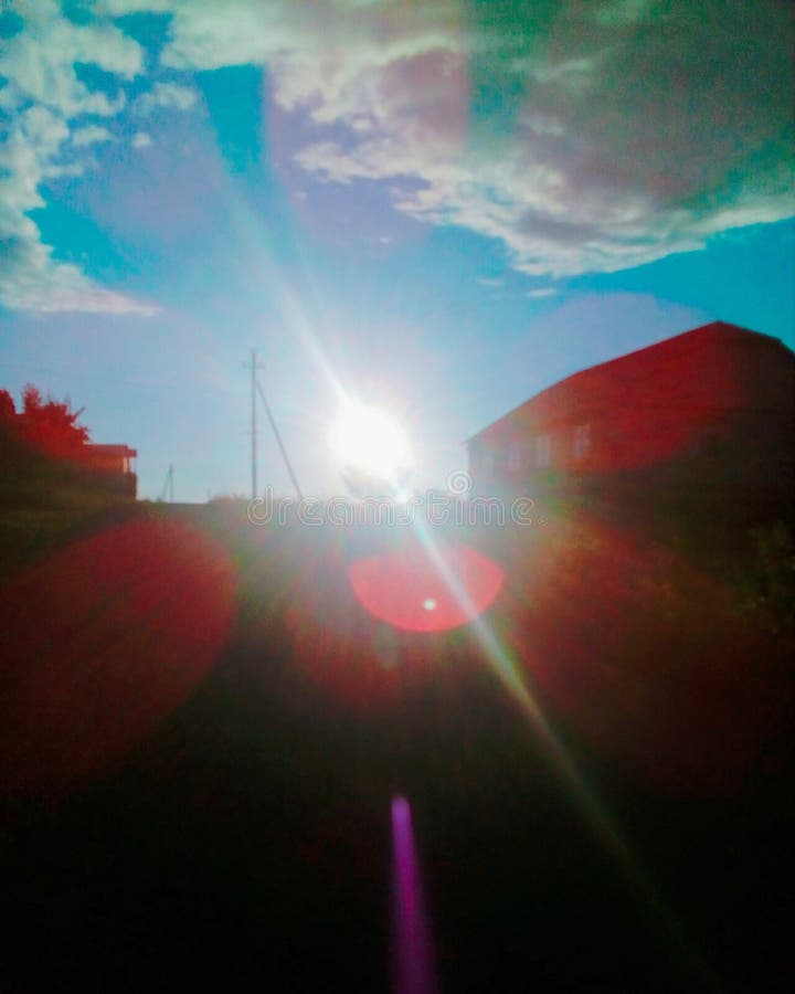 Sun stock photo. Image of nature, shine, beautiful - 153224410