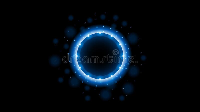 Sun Eclipse Orange Color Fire Dark Background Vector Moon Design Style ...
