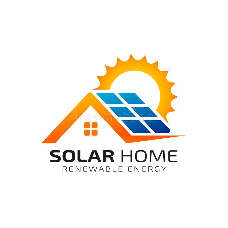 Sun Solar Energy Logo Design Template. Solar Tech Logo Design Stock ...