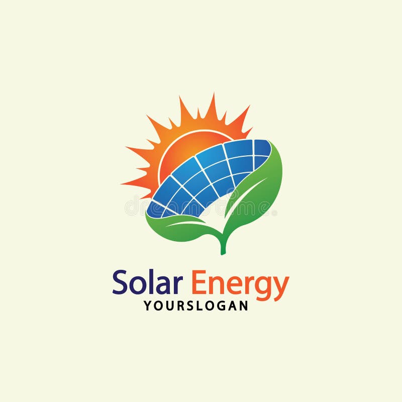 Sun Solar Energy Logo Design Template. Solar Tech Logo Designsv Stock ...