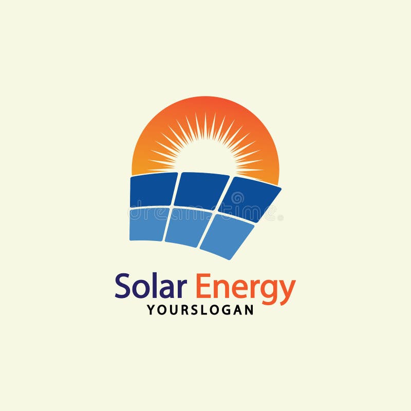 Sun Solar Energy Logo Design Template. Solar Tech Logo Designsv Stock ...