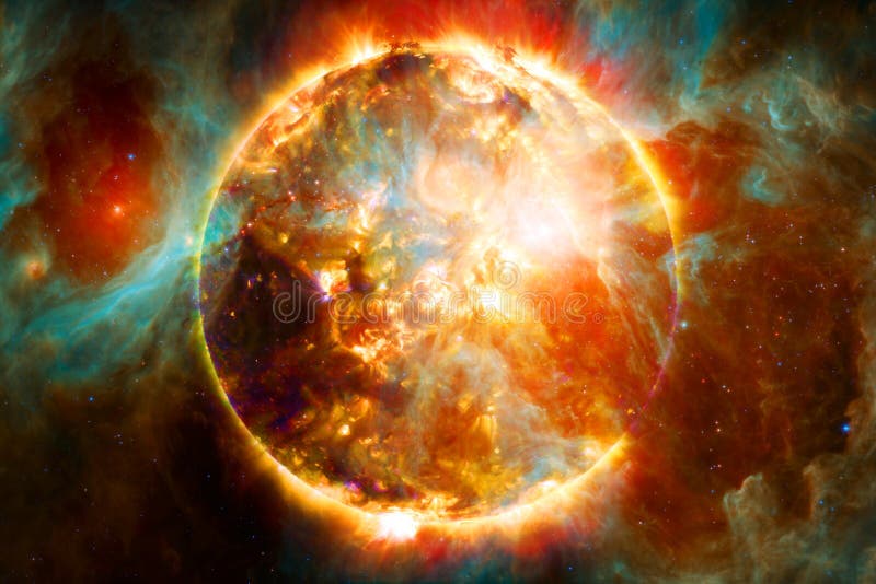 Sun. Solar System. Elements of this Image Furnished by NASA Stock Photo ...